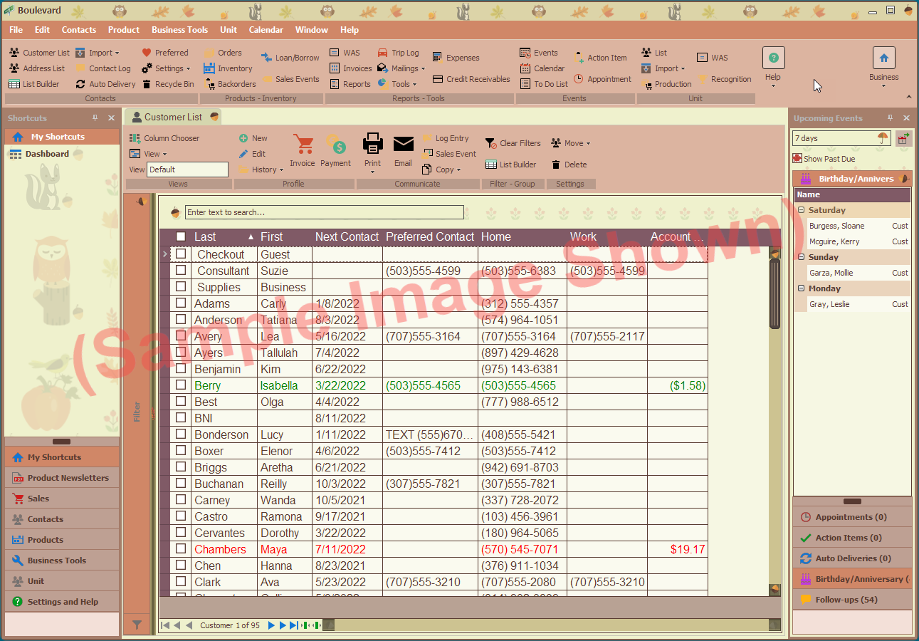 Change the Color & Look of Boulevard – Boulevard Installed Software Support