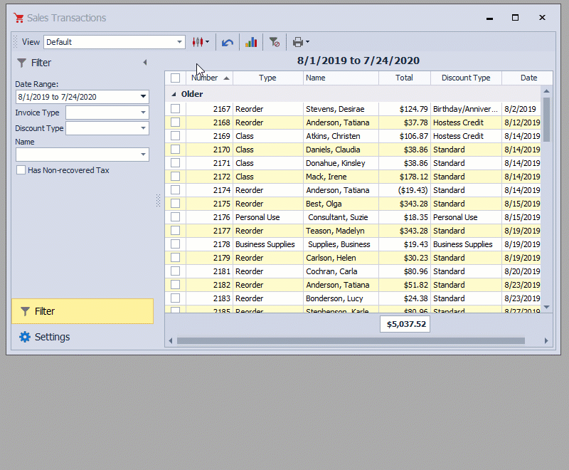 View Sales Totals for a Specific Date Range – Boulevard Desktop ...